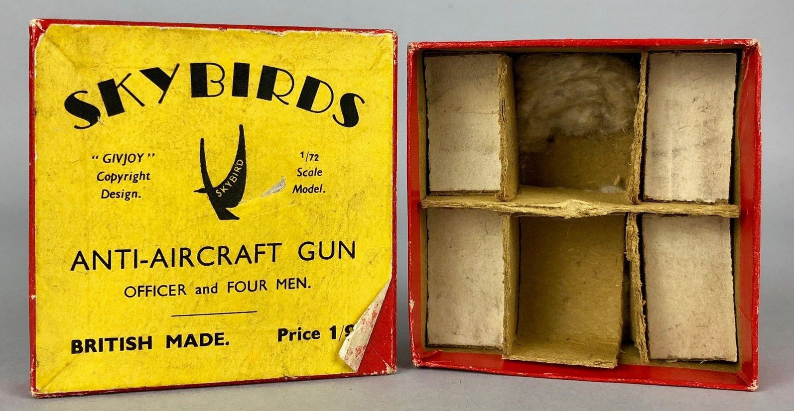 SKYBIRDS SCALE MODELS -ANTI-AIRCRAFT GUN, OFFICER & FOUR MEN- 1/72 — PM ...