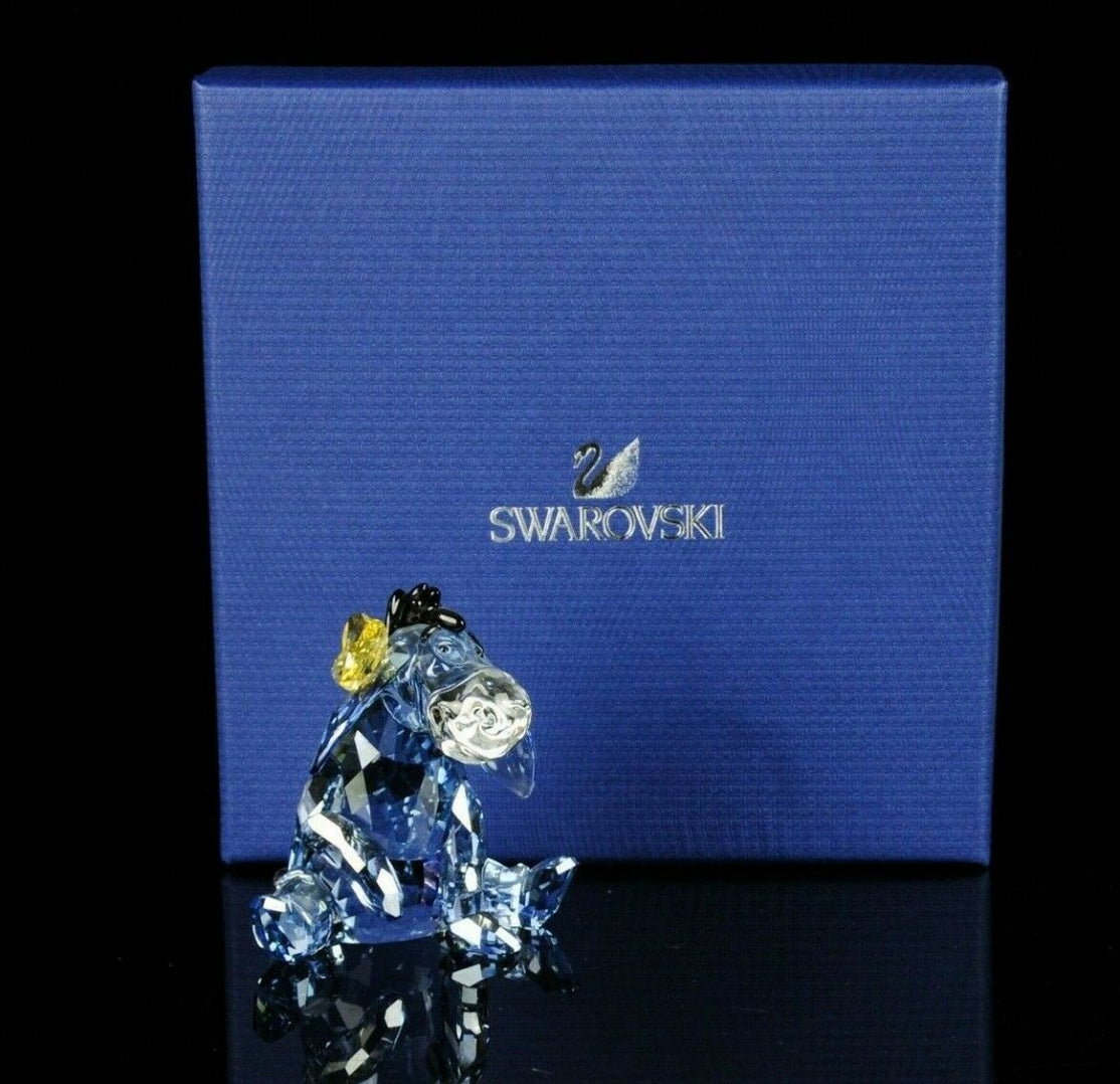 Swarovski Crystal -Eeyore- Disney Winnie Pooh Figure Ornament 1142842 ...