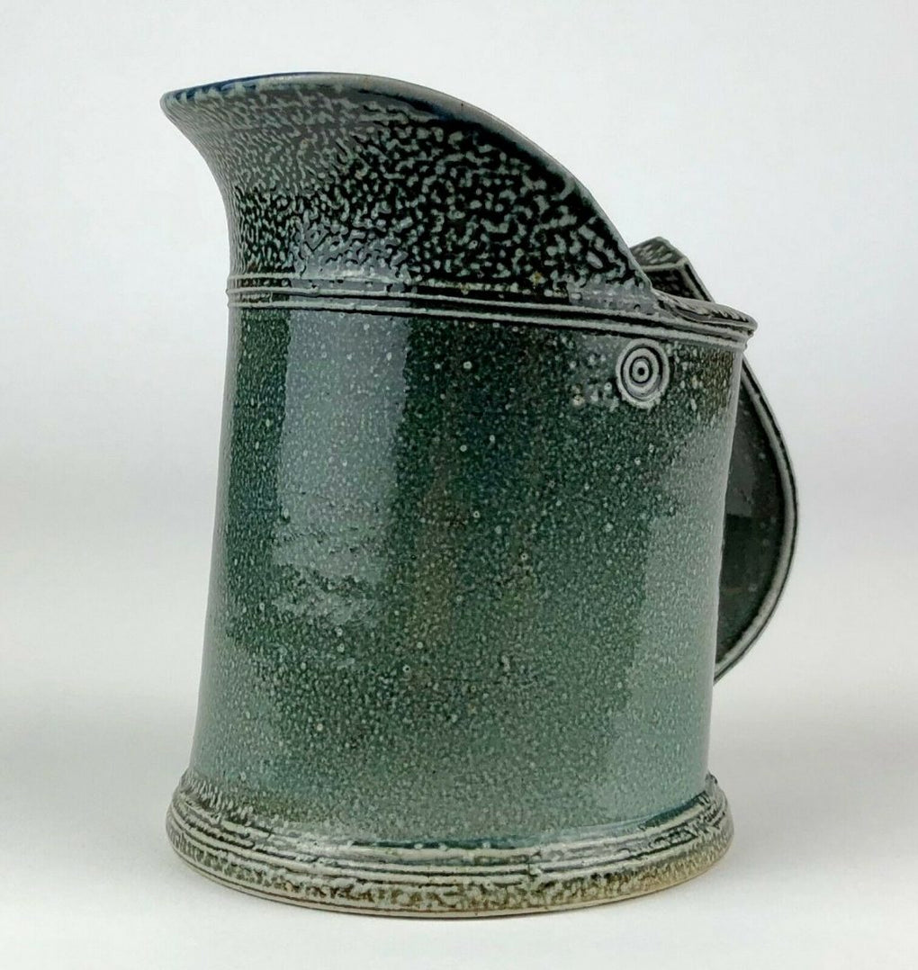 Walter (Wally) Keeler - Studio Art Pottery Mottled Salt-Glazed ...