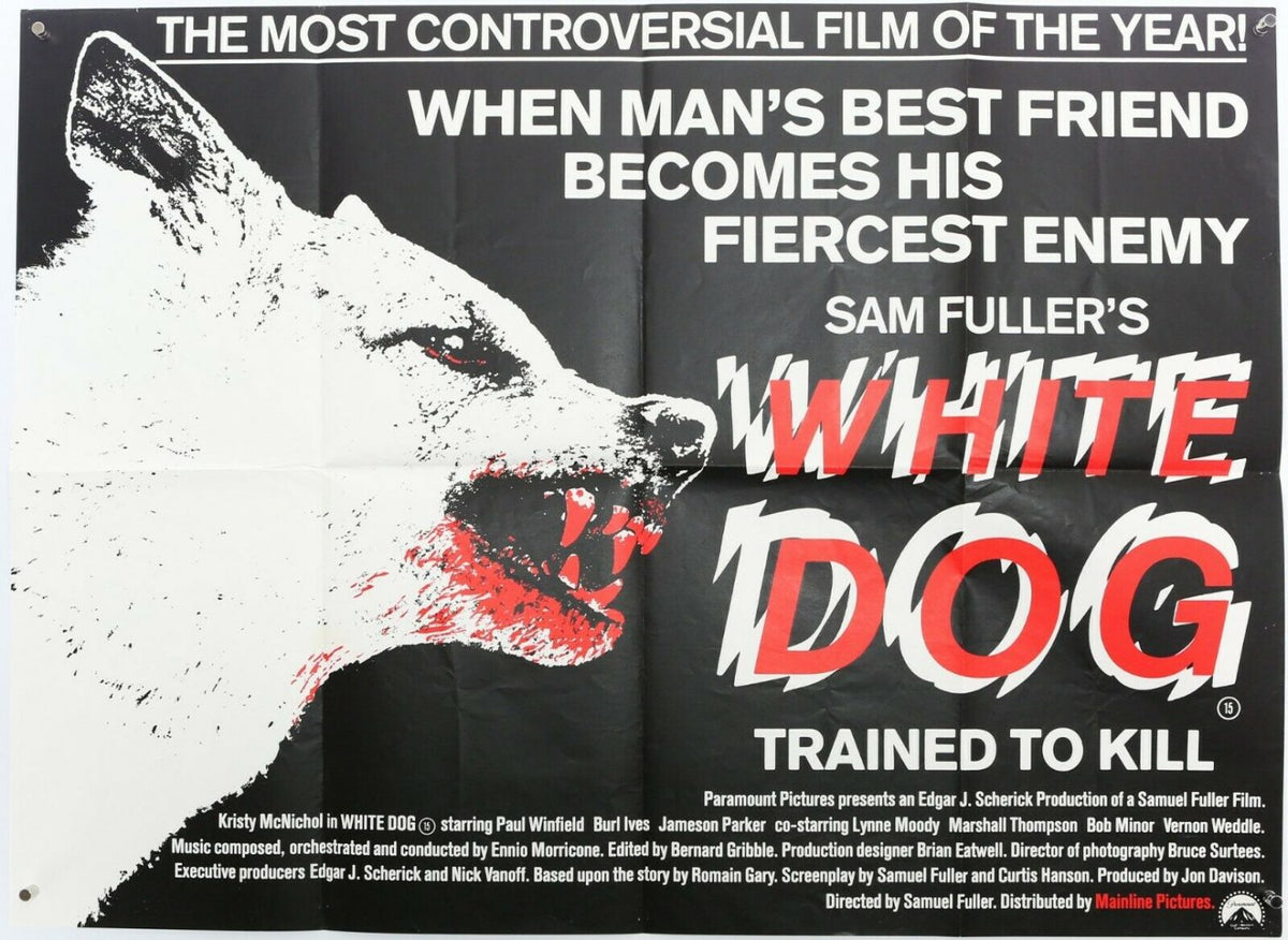 White Dog (1982) - Uk British Quad Film Movie Cinema Poster — PM ...