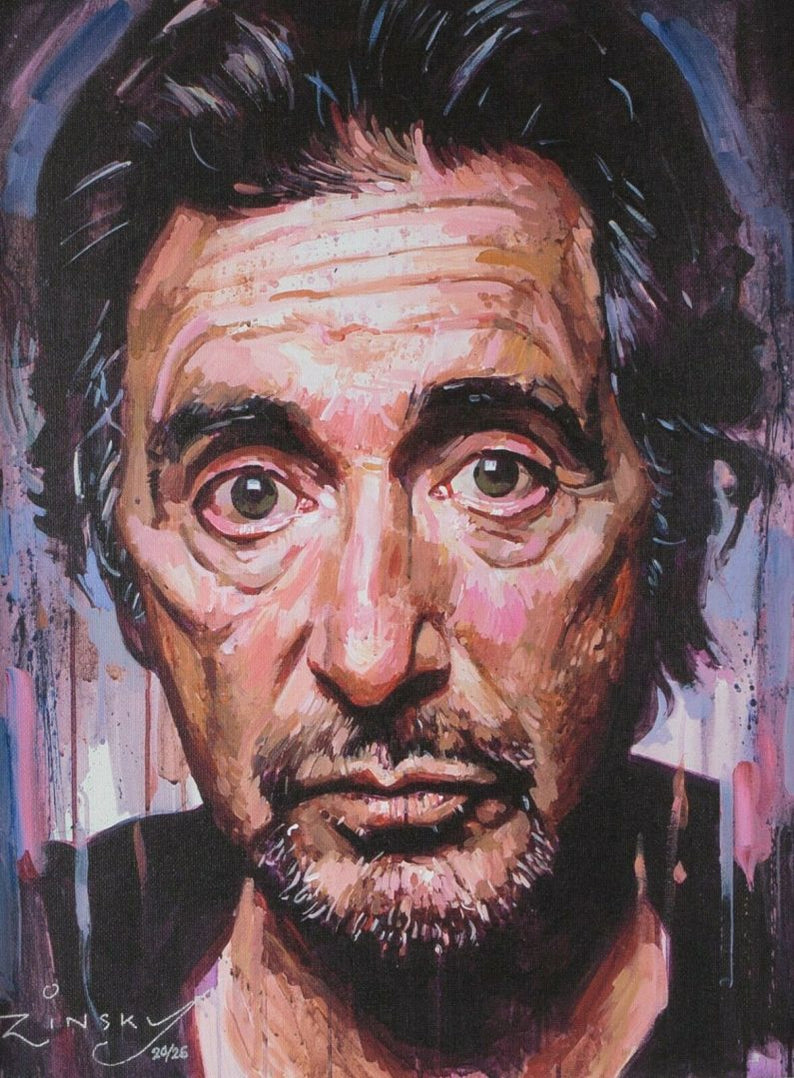 Zinsky (British, C20Th) -Al Pacino Ii- Film Movie Actor, Limited ...