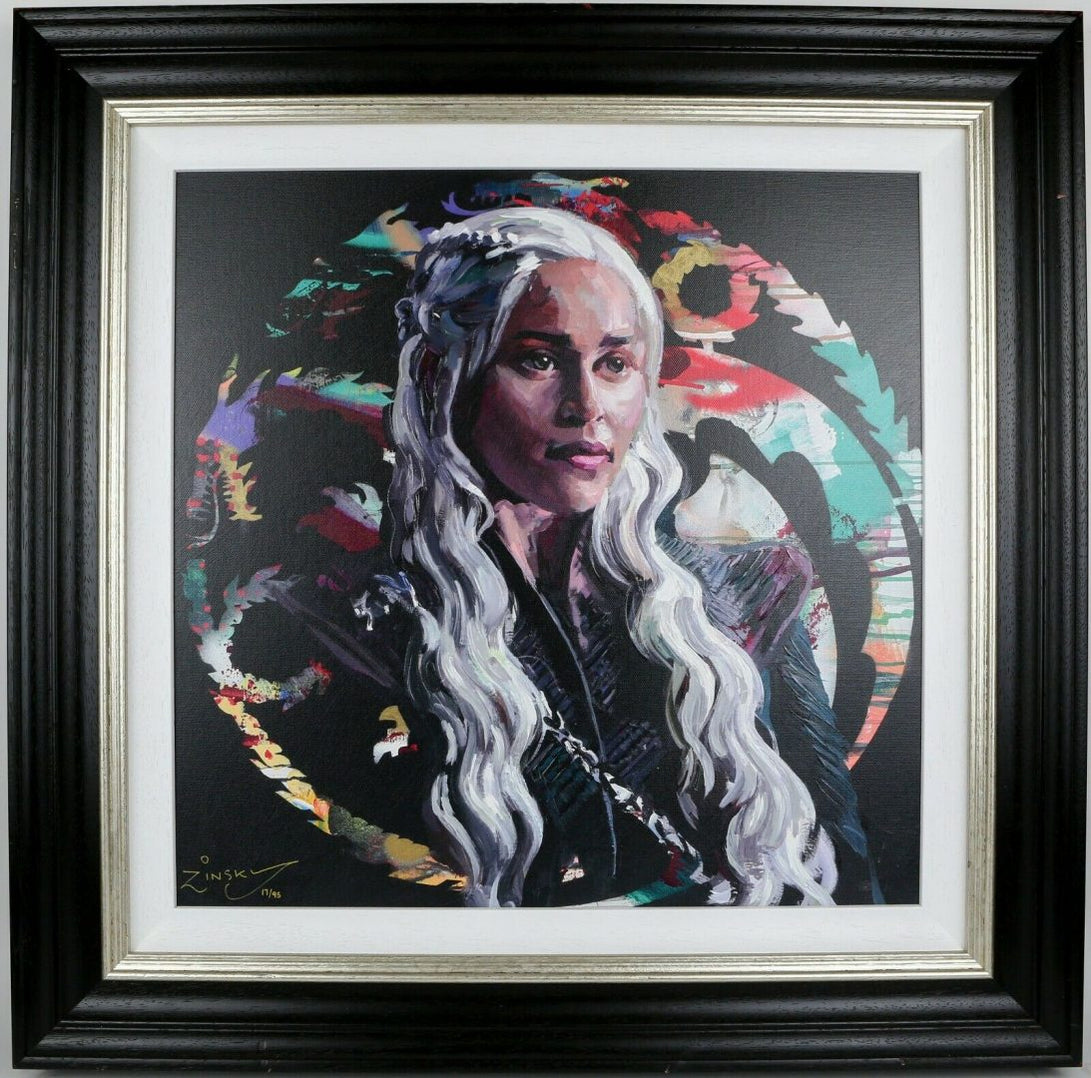Zinsky -Mother Of Dragons- Limited Edition Game Of Thrones Print 17/95 ...