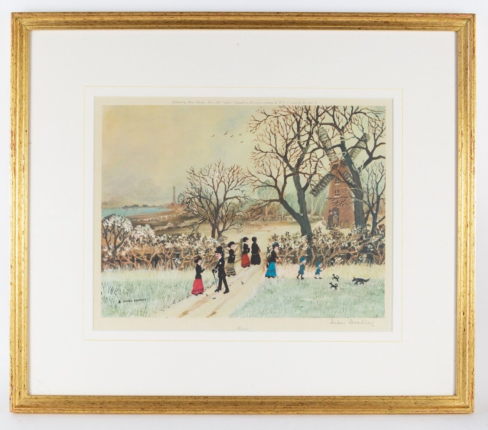 Helen Bradley 'Four Seasons' Spring Summer Autumn Winter, Limited ...