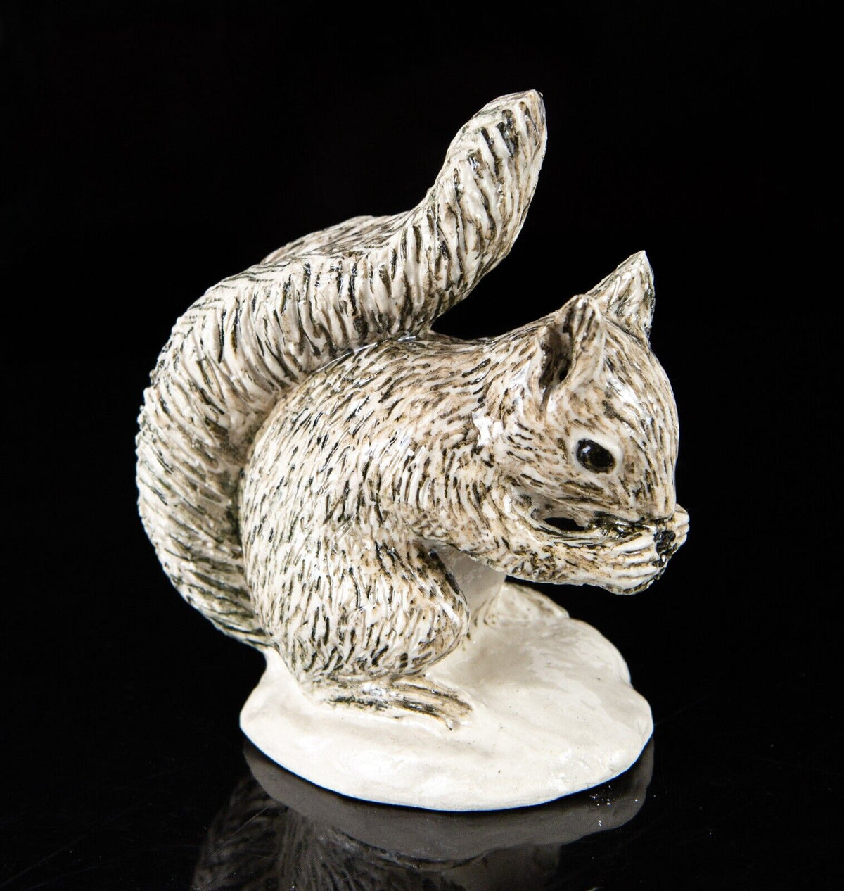 Cicely Lushington Studio Pottery - Red Squirrel Figure Model Sculpture ...
