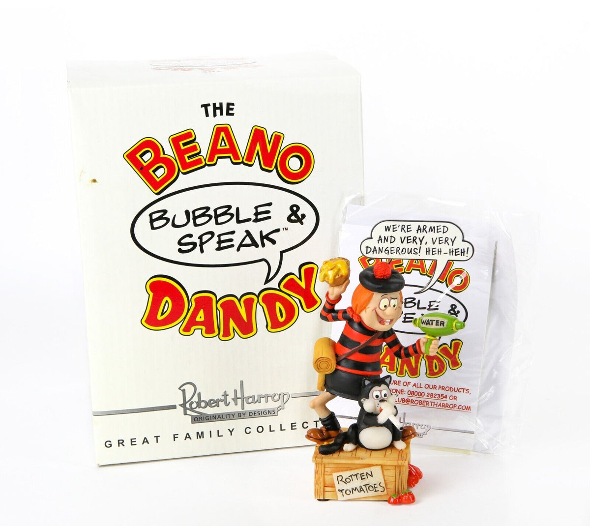 Robert Harrop 'Armed & Dangerous' Beano Dandy Figure Model Dbds04 ...