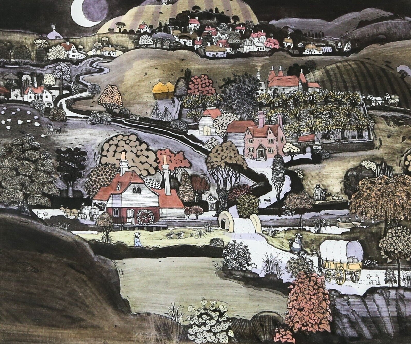Graham Clarke 'The Four Seasons' 4X Limited Edition Etching Prints ...