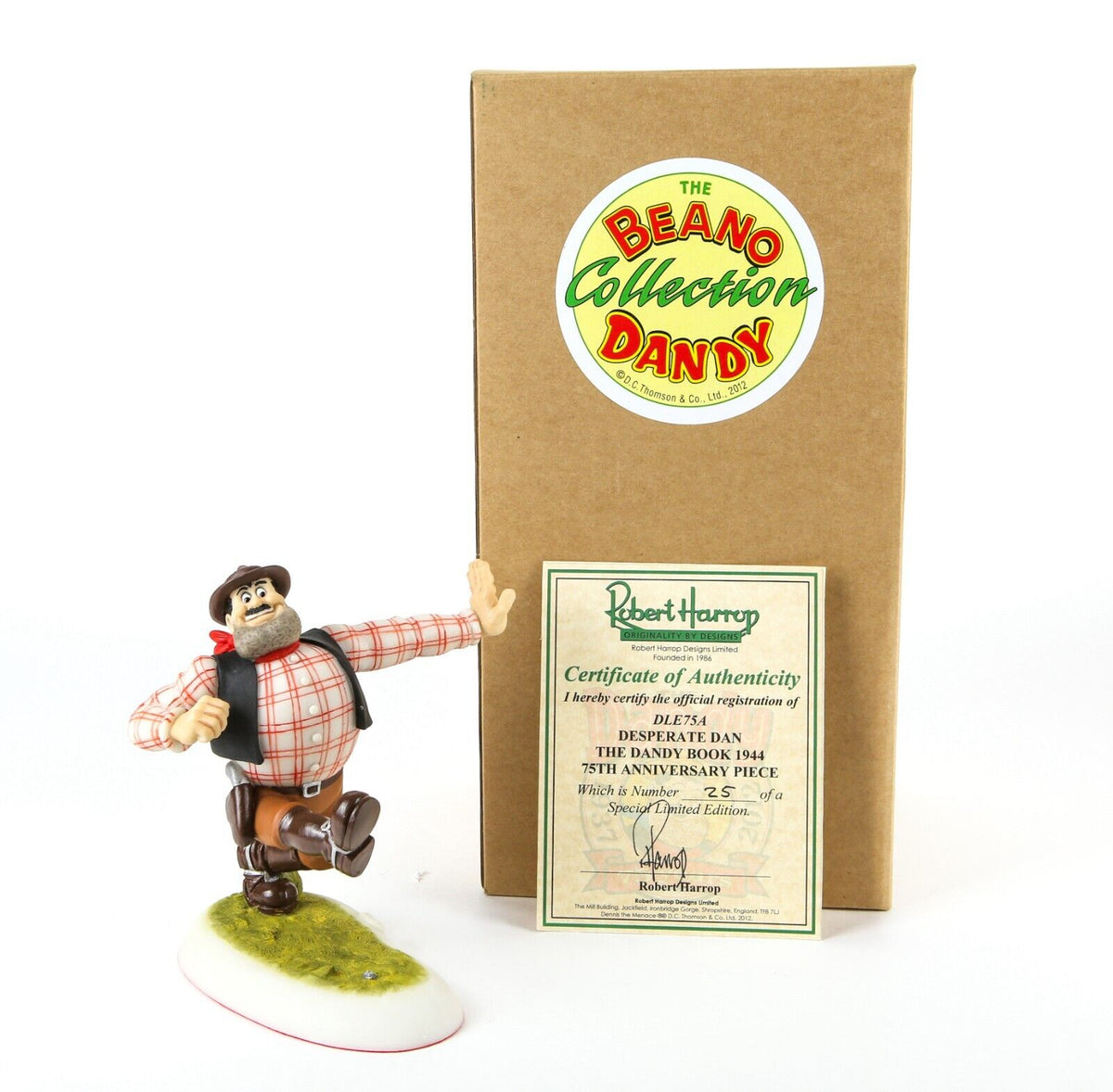 Robert Harrop 'Desperate Dan, Dandy Book 1944, 75th Anniversary' Ltd Ed ...