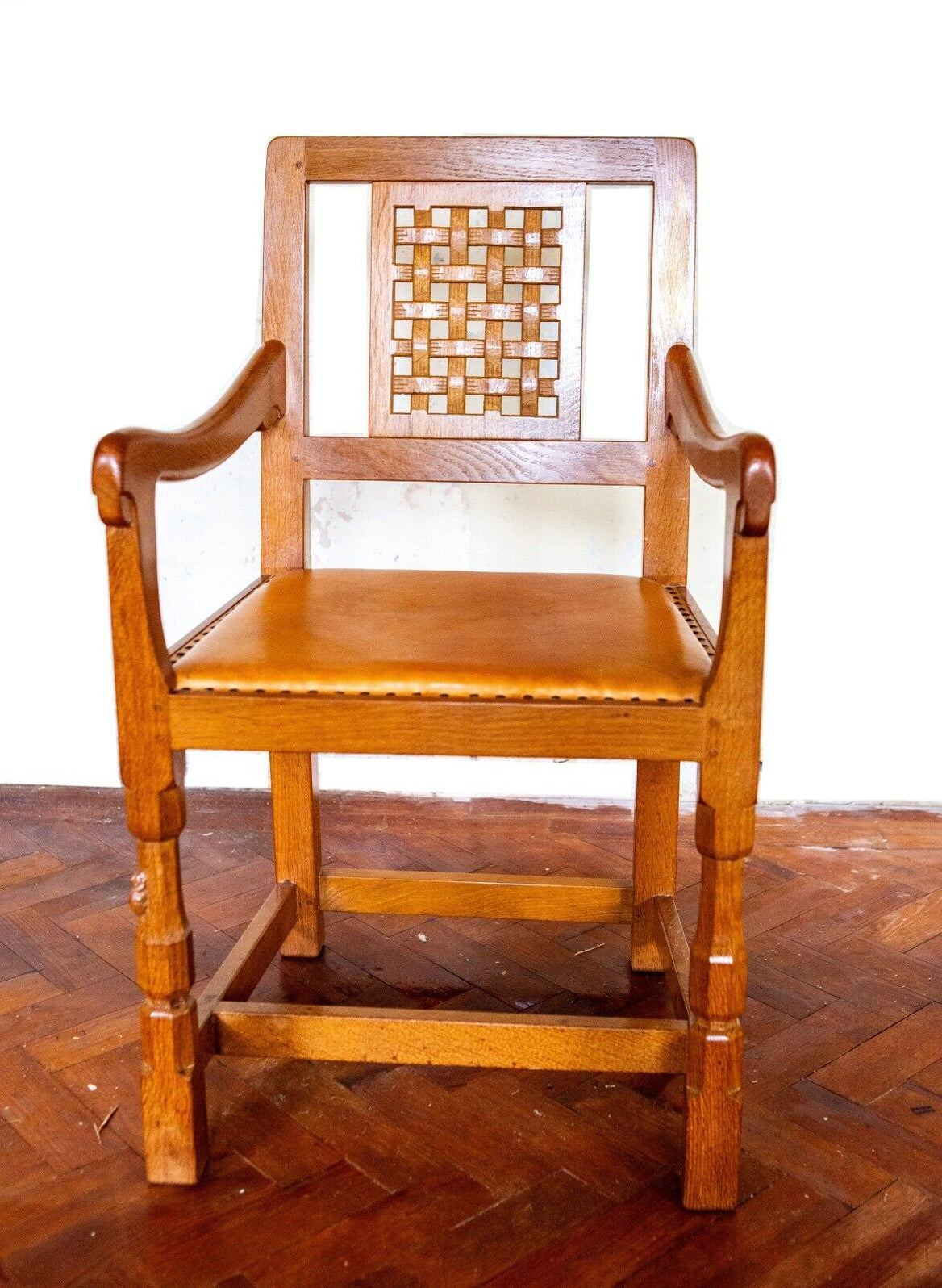 Robert 'Mouseman' Thompson Of Kilburn - Solid Oak 6Ft Dining Table ...