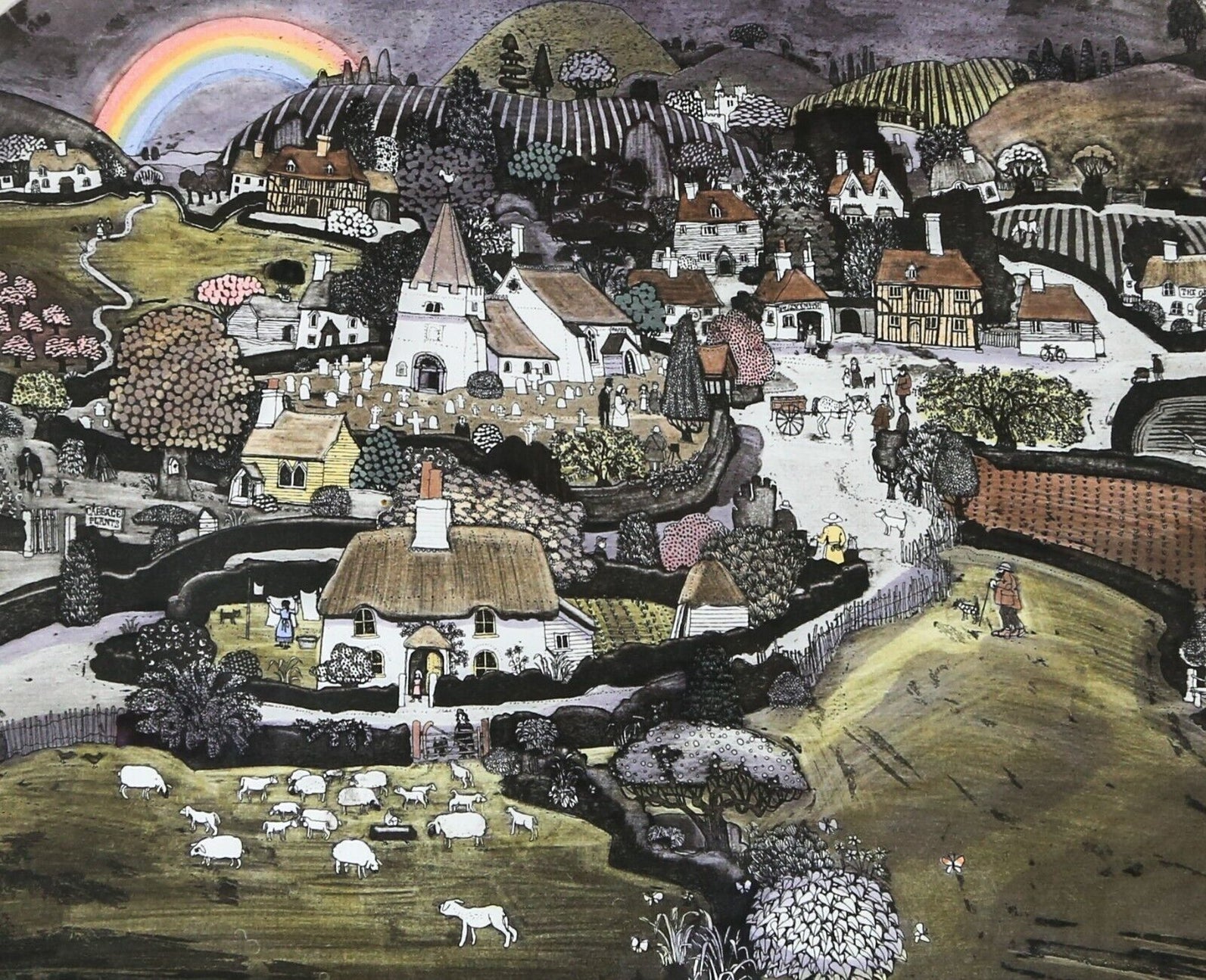 Graham Clarke 'The Four Seasons' 4X Limited Edition Etching Prints ...