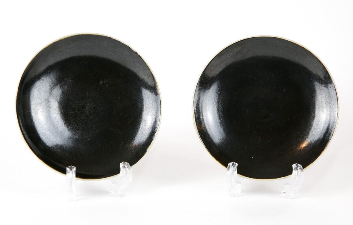 Lucie Rie & Hans Coper - Pair Of Stoneware Studio Pottery Plates, Circa ...